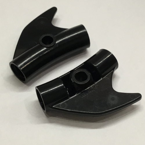 LEGO PART 87745 Technic Pin Connector Round Curved with Fin and Hole ...