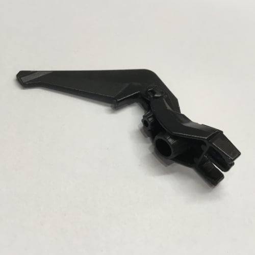 LEGO PART 92221 Large Figure Weapon Blade, Angled | Rebrickable - Build ...