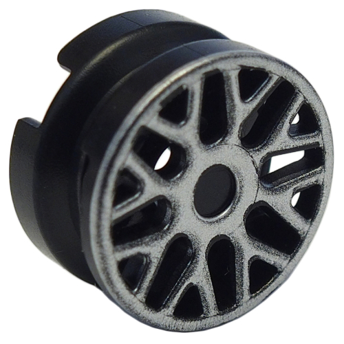 LEGO PART 93595pr0001 Wheel 11 x 6 with Eight 'Y' Spokes and Silver ...