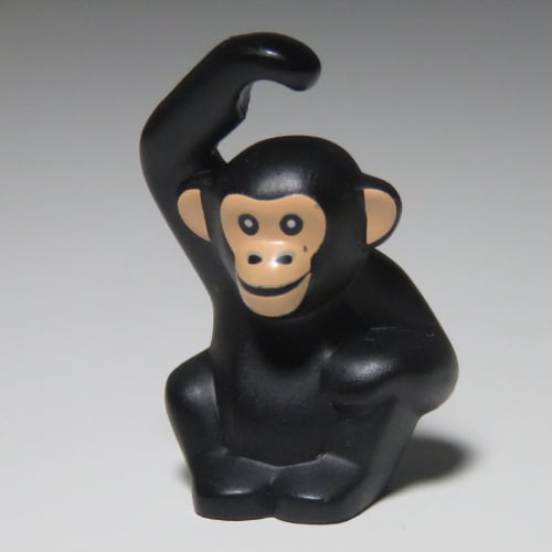 LEGO PART 95327pr0001 Animal, Monkey / Ape, Chimpanzee with Light ...