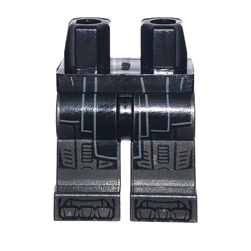LEGO PART 970c03pr9832 Hips and Black Legs with Robetails, Robot Legs ...