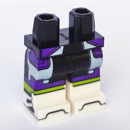 LEGO PART 970c03pat27pr0002 Hips with Black Legs and White Boots ...