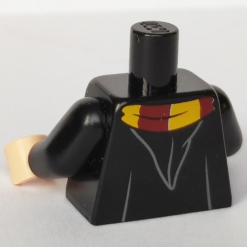 LEGO PART 973c03h02pr4910 Torso Robe Clasped, with Gryffindor Crest and ...