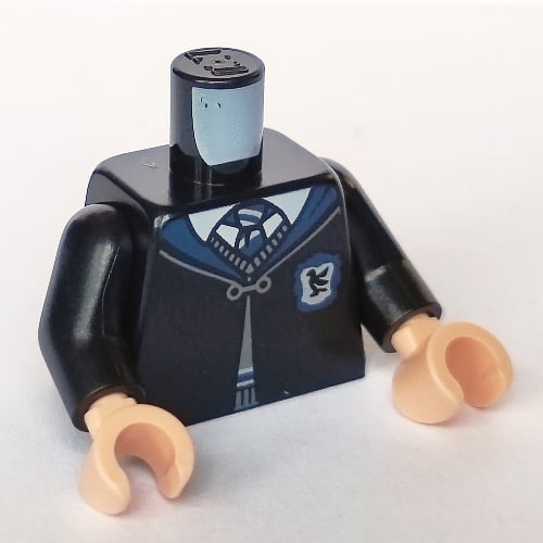 LEGO PART 973c03h02pr5698 Torso Robes with Dark Blue Collar, Buttoned ...