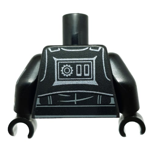 LEGO PART 973c03h03pr0012 Torso Flight TIE Pilot Suit with Control ...