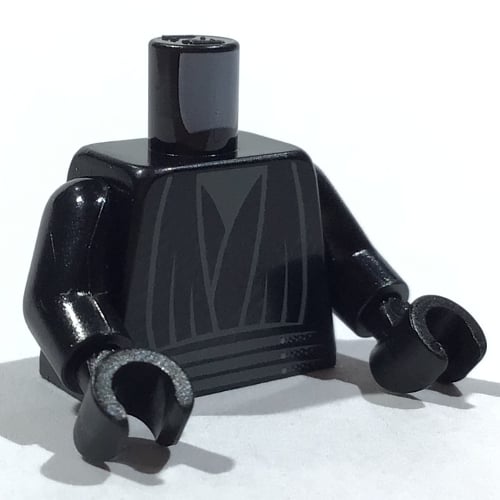 LEGO PART 973c03h03pr0014 Torso, Silver Robe, '25 YEARS OF LEGO STAR ...