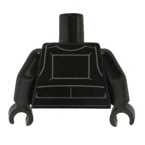 LEGO PART 973c03h03pr2293 Torso Flight Suit with Control Panel, Tubes ...