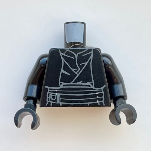 LEGO PART 973c03h03pr3095 Torso Sith Robe with Waist Sash Print (Darth ...