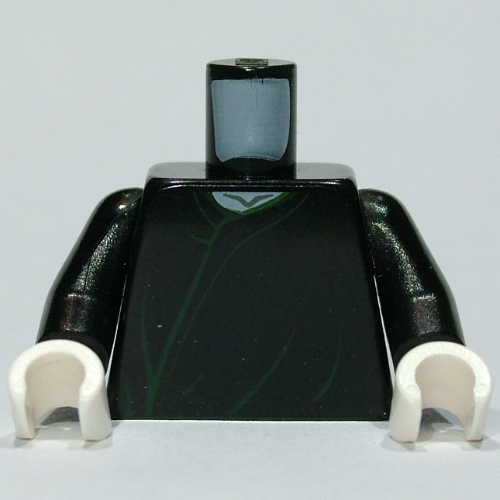 LEGO PART 973c03h27pr1684 Torso Robe with Dark Green Creases Print ...