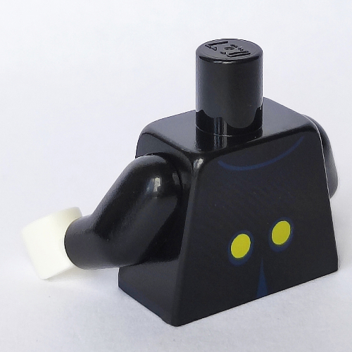 LEGO PART 973c03h27pr6528 Torso, Jacket, Dark Blue Trim, Orange Shirt ...