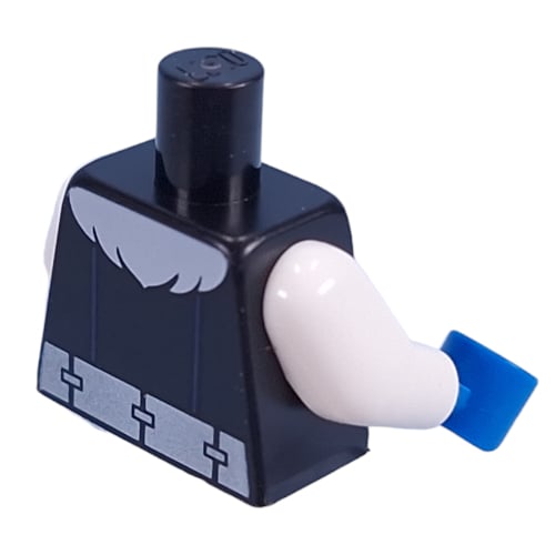 LEGO PART 973c27h28pr7027 Torso Space Suit, White Fur Color, Ice Planet ...