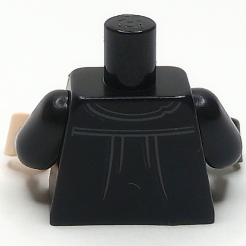 LEGO PART 973f017pr6705 Torso, Jacket, Silver Tunic, Dark Red Trim ...