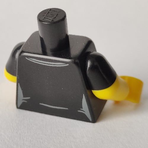 LEGO PART 973g03c01h01pr4845 Torso, Dual Molded Arms, Yellow Neck ...