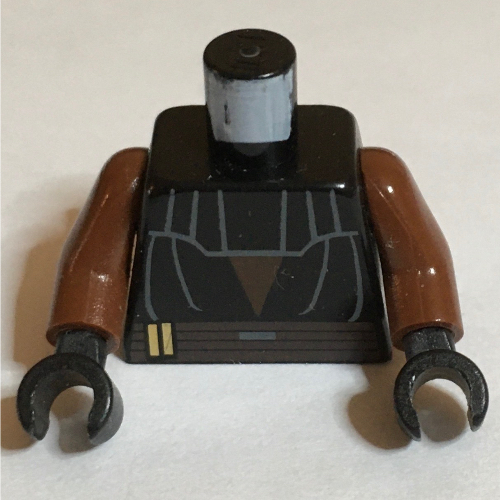 LEGO PART 973c19h03pr1358 Torso Layered Robe with Belt Print (Anakin ...