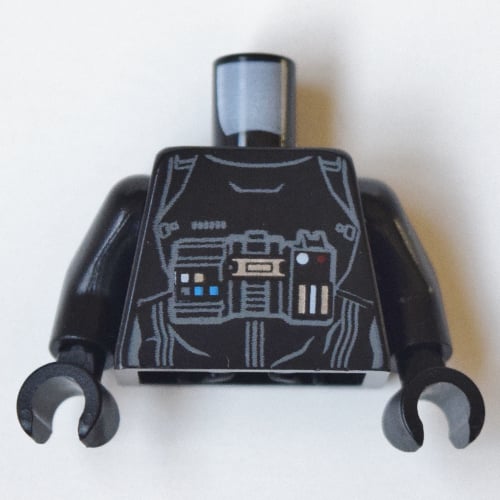 LEGO PART 973c03h03pr3154 Torso Flight Suit with Chest Panel Print ...