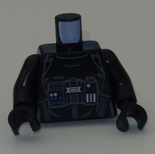 LEGO PART 973c03h03pr3154 Torso Flight Suit with Chest Panel Print ...