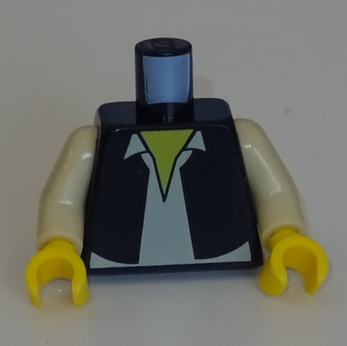 LEGO PART 973c26h01pr4677 Torso Jacket over Tan Shirt Print (Han Solo ...