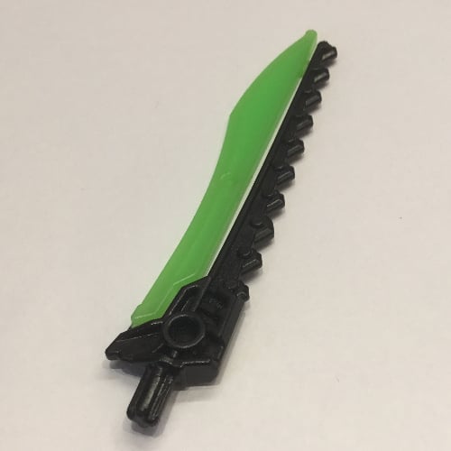 LEGO PART 98568pat0001 Large Figure Weapon Sword, 11.5L with Sawtooth ...