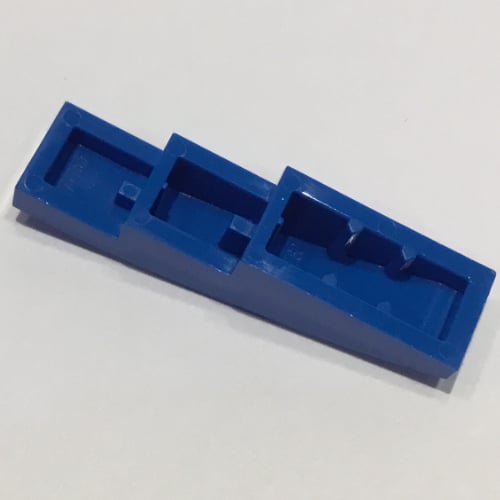 LEGO PART 11153 Slope Curved 4 x 1 No Studs [Stud Holder with Symmetric ...
