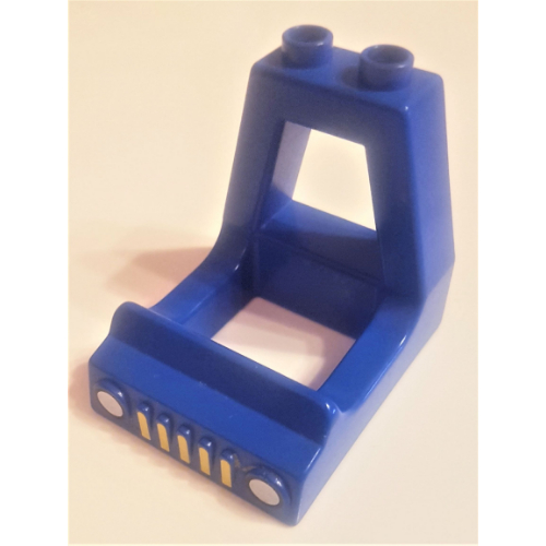 LEGO PART 2028 Duplo Truck Cab with Grill and Headlights Print ...