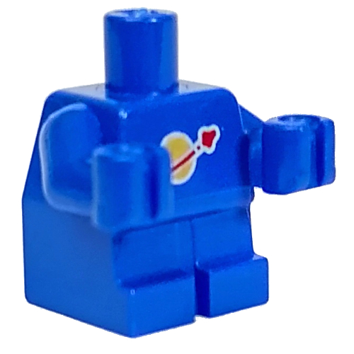 LEGO PART 25128pr0001 Baby / Toddler Body with Fixed Arms with Classic ...