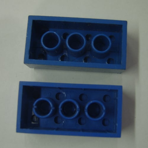 LEGO PART 3001a Brick 2 x 4 without Cross Supports | Rebrickable ...