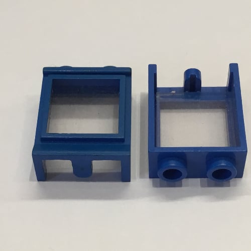 LEGO PART 3081c01 Window 1 x 2 x 2 Classic, Short Lip [with Glass ...