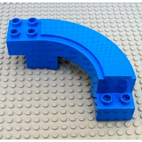 LEGO PART 31205 Duplo Road Section, Curve | Rebrickable - Build with LEGO