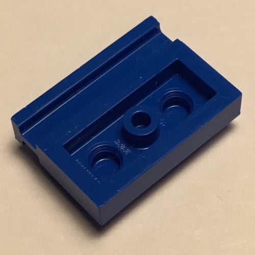 LEGO PART 32028 Plate Special 1 x 2 with Door Rail | Rebrickable ...