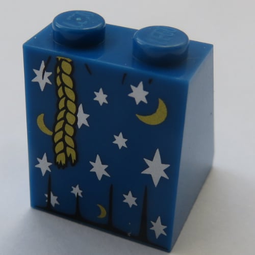 LEGO PART 3678bpr0072 Slope 65° 2 x 2 x 2 with Bottom Tube with Robe ...