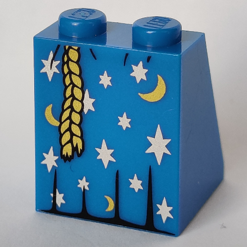 LEGO PART 3678bpr0072 Slope 65° 2 x 2 x 2 with Bottom Tube with Robe ...