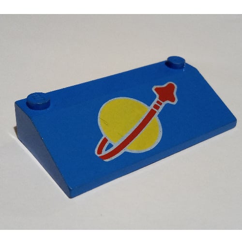 LEGO PART 3939pr0003 Slope 33° 3 x 6 with Large Classic Space Logo ...