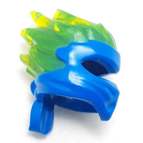 LEGO PART 41163pat0004 Wrap with Flames Trans-Neon Green Pattern ...