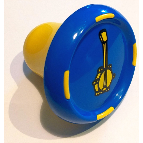 LEGO PART 43738c01pr0001 Music Builder Sound Plug with Yellow Base and ...