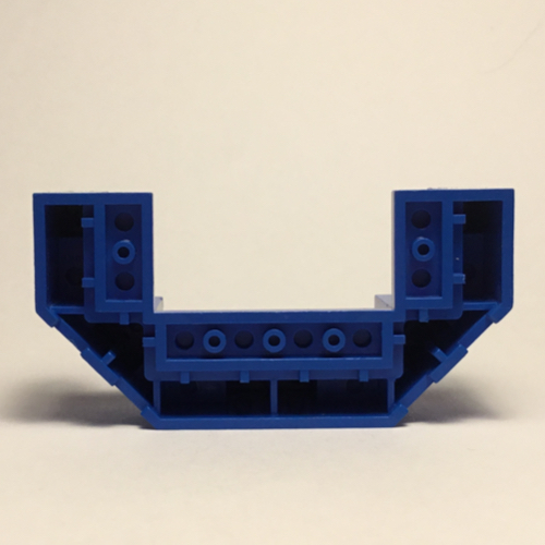 LEGO PART 6066 Castle Turret Top 4 x 8 x 2 1/3 | Rebrickable - Build ...