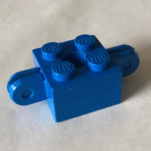 LEGO PART 792c03 Arm Holder Brick 2 x 2 with Hole and 2 Arms ...
