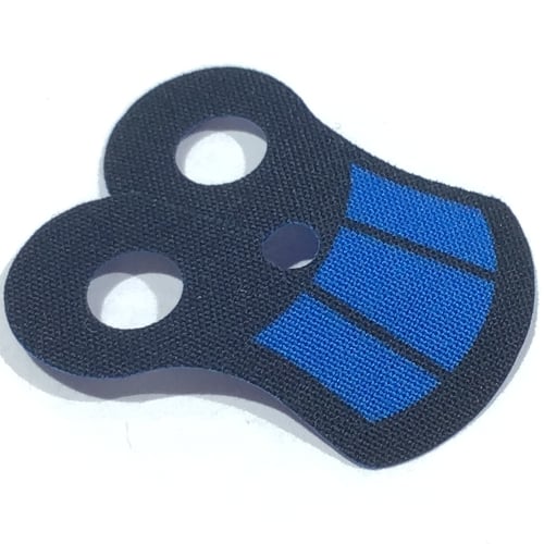 LEGO PART 89140pr0007 Neckwear Cape, Pauldron with 3 Dark Blue Squares ...