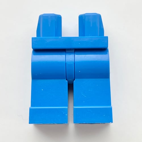LEGO PART 970c28 Hips and Blue Legs | Rebrickable - Build with LEGO