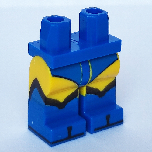 LEGO PART 970c01pat28pr0001 Hips with Yellow Legs and Blue Boots ...