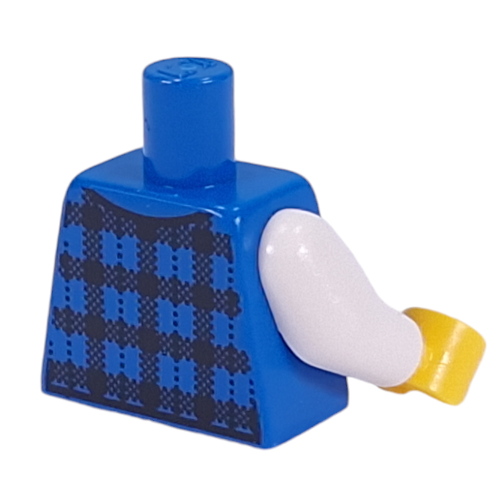 LEGO PART 973c27h01pr0053 Torso, Sweater, Lime Collar, Lime Z-Blob on ...