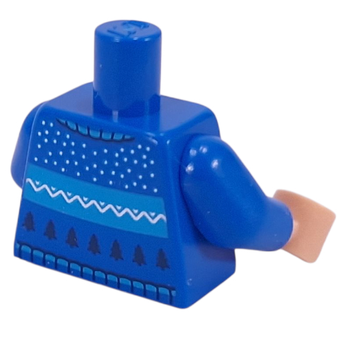 LEGO PART 973c28h70pr0001 Torso, Christmas Sweater, Pixie, Present ...
