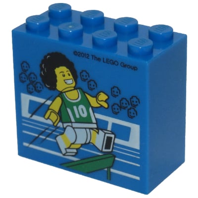 LEGO PART 30144pr9972 Brick 2 x 4 x 3 with 'LEGOLAND Windsor Resort ...