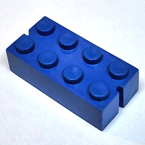 LEGO PART upn0041a Brick 2 x 4 without Bottom Tubes, Slotted (with 2 ...