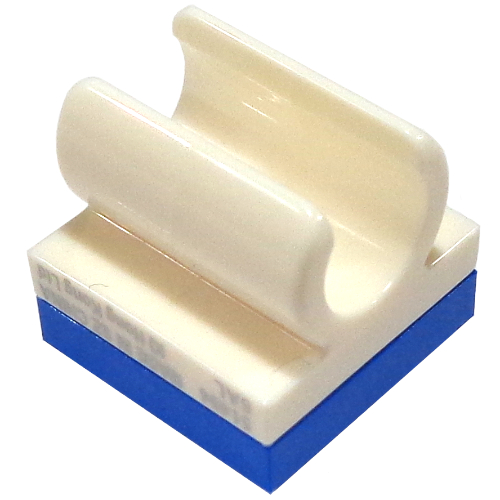 LEGO PART 51493c01 Pencil Topper, Integrated 2 x 2 Plate with White ...
