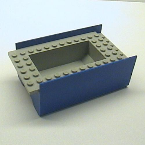 LEGO PART upn0307c01 Boat Hull Section, Middle 12 x 6 x 3 1/3, Deck ...