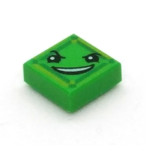 LEGO PART 3070bpr0171 Tile 1 x 1 with Kryptomites Diamond-shaped Face ...