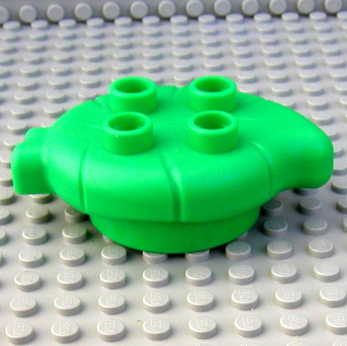 LEGO PART 31220 Duplo Plant, Leaf, with 2 x 2 Top Studs | Rebrickable ...