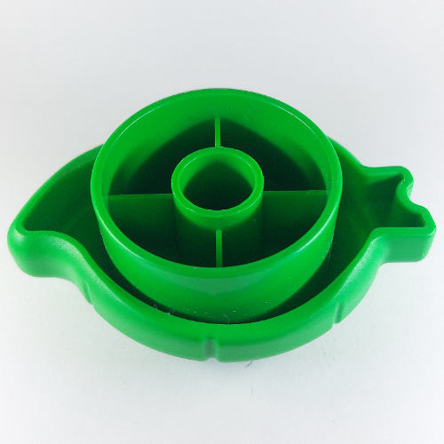 LEGO PART 31220 Duplo Plant, Leaf, with 2 x 2 Top Studs | Rebrickable ...