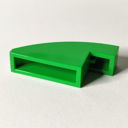 LEGO PART 3573 Slope Curved 1 x 4 x 1 2/3 No Studs | Rebrickable ...