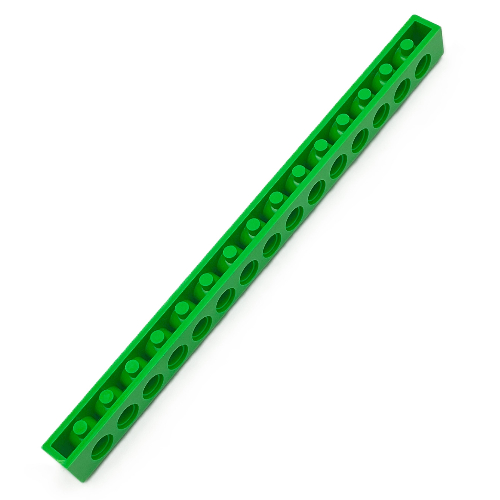 LEGO PART 3703 Technic Brick 1 x 16 [15 Pin Holes] | Rebrickable ...